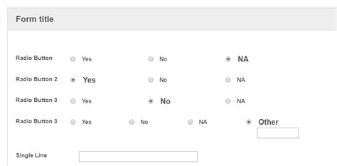 How Do I Save Radio Button Custom Formatting When Form Is Saved