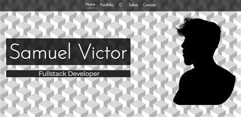Github Samuelvictorolportfolio Portfólio Pessoal Utilizando Angular
