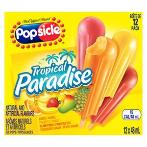 Popsicle Ice Pops Tropical Paradise X Ml Voil Online Groceries Offers