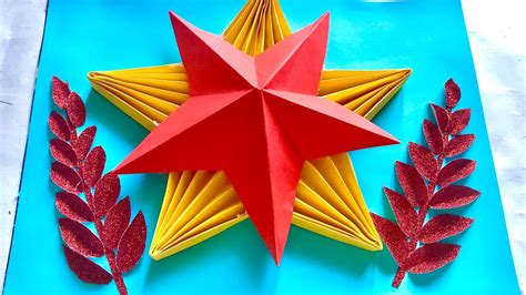 КЛАССНАЯ Очень Простая ПОДЕЛКА на 9 МАЯ Своими руками ко Дню Победы Youtube