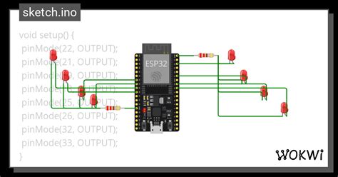 Ejercicio210a Wokwi Esp32 Stm32 Arduino Simulator