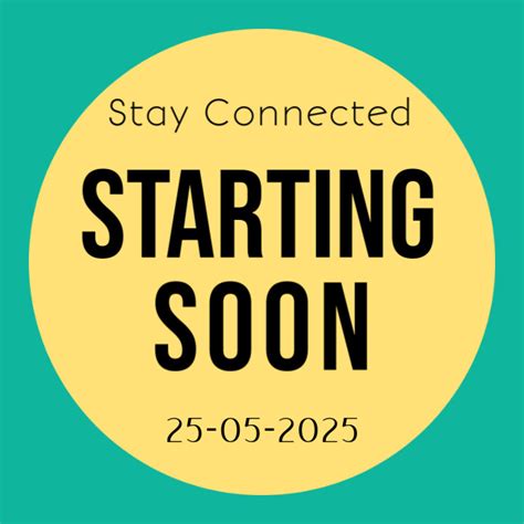 Plantilla De Orange Maximalist Starting Soon Announcement Instagram