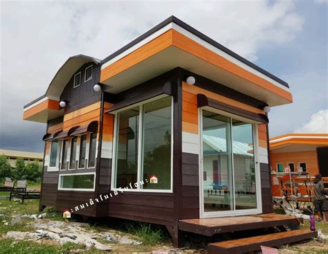 บ้านน็อคดาวน์ สมเด็จโมเดริ์นโฮม Somdet Modern Home ร้านค้า ร้านกาแฟ สวยๆ