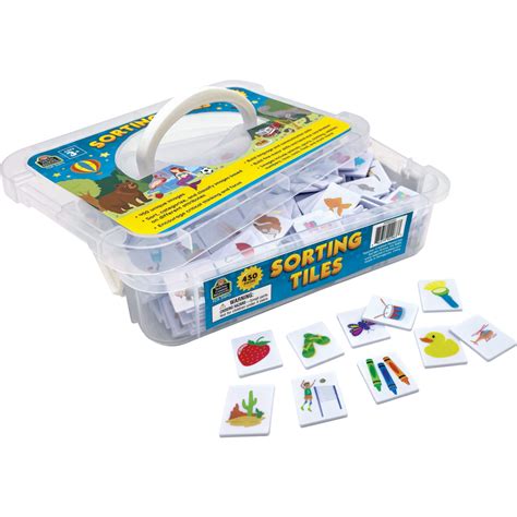 Sorting Tiles In In Sorting Carry Bin Ages 3 882319029633