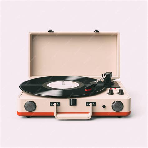 Premium Ai Image An Old Fashioned Record Player