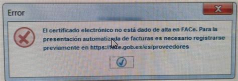 Facturae Error Nested Excepcion Is Javalangexception Alias Is Null