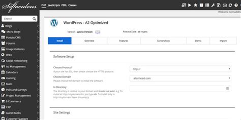 how to install wordpress with a2 hosting infamous musician