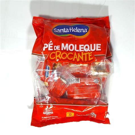 Sta Helena Pe De Moleque Crocante 225g Em Edição Os Melhores Artigos
