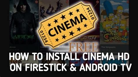 How To Install Cinema Hd On Firestick And Android Tv Easily Youtube