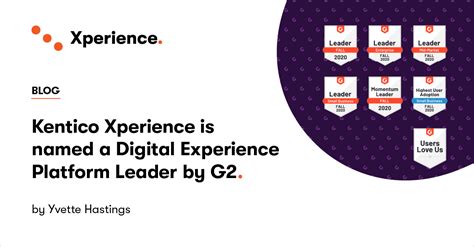 Kentico Xperience Is Named A DXP Leader Kentico