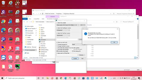 Erro Na Hora De Recompilar O Fastreport Dúvidas Não Relacionadas Ao Acbr Projeto Acbr