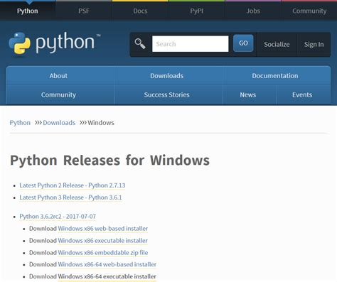 Python Installing Python Introvert Thunder S Blog