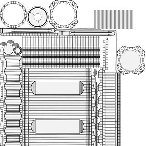 3d Generic Tactical Flashlight Model Turbosquid 2224972