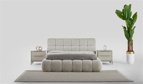 Lisabo Bazalı Yatak Odası Caddeyıldız Mobilya