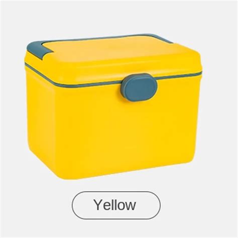 다채로운 가정용 대용량 플라스틱 약 상자 보관 의료 약 상자