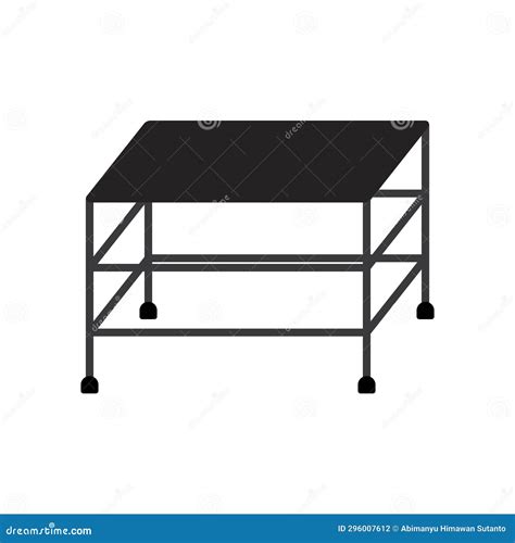 Scaffolding Icon Vector Stock Vector Illustration Of Ladder 296007612