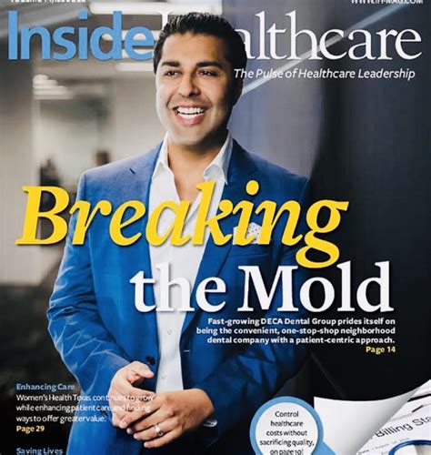 Dr Sulman Ahmed On Linkedin Breakingthemold Healthcareleadership Healthcareinnovation
