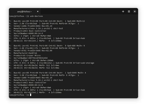 如何列出连接到 Linux 系统的 Usb 设备 Linux 中国 知乎