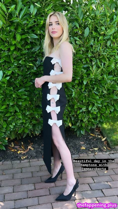 Emma Roberts Emmalee Emmaroberts Nude Onlyfans Photo The Fappening Plus