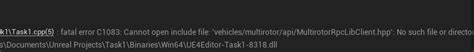 can not include any files of airsim plugins · issue 680 · microsoft