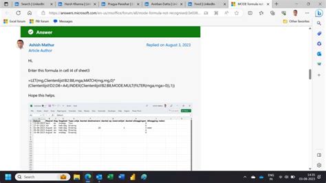 Ashish Mathur On Linkedin Microsoftexcel Msexcel Excel Dynamicarrayformulas