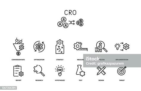 Cro 전환율 최적화 아이콘 벡터 납에 대한 스톡 벡터 아트 및 기타 이미지 납 분석 보기 아이콘 Istock