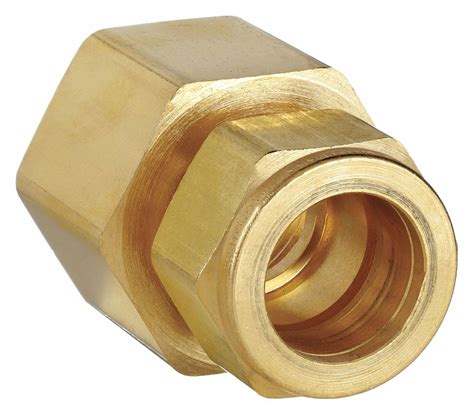 Parker 3 4 In Od X 3 4 In Pipe Size Compression X Fnpt Compression Fitting Adapter 4cxh4 12