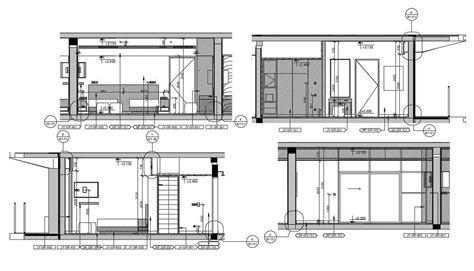 2d Cad Dwg Architectural Drawing File Having The Details Of The Hotel