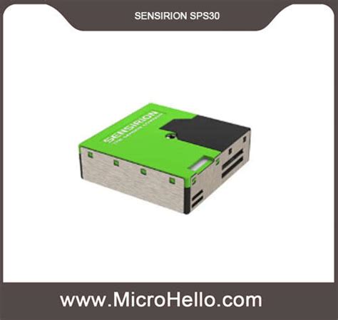 sensirion sps30 dust sensor