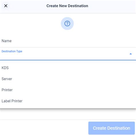 How To Create A Destination