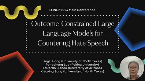 Underline Outcome Constrained Large Language Models For Countering