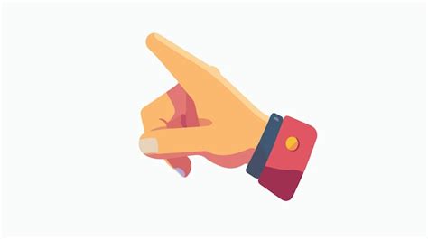 Apply Now Icon Flat Style Finger Cursor Vector Premium Ai Generated