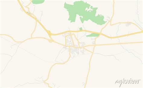 Printable Street Map Of El Achir Algeria • Adesivos Para A Parede Criador Jornada Transporte