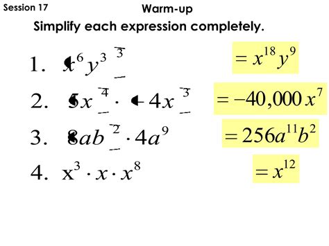 Exponent Exercises Ppt Exponent Exercises Ppt