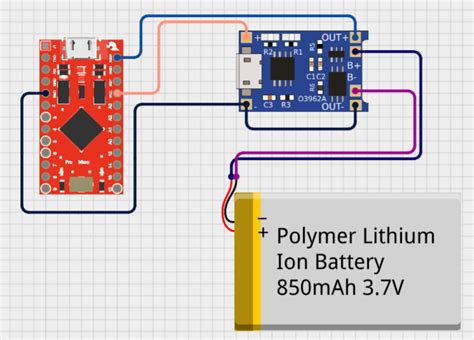 Powering A Sparkfun Pro Micro Project From Lipo General Guidance Arduino Forum