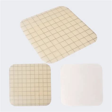 Medical Self Adhesive Waterproof Silicone Hydrocolloid Dressing Foam