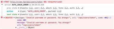 Configure CakePHP 3 X And React So 401 Unauthorized Errors Are Caught