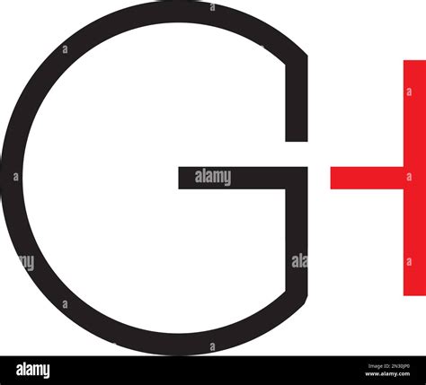 Gh Letter G And H Logo Design Stock Vector Image And Art Alamy
