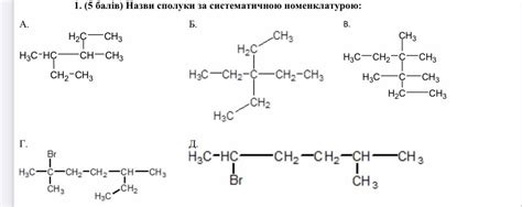 Назвіть сполуки за систематичною номенклатурою Школьные Знания Com