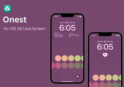 Release Onest My First IOS 16 Lock Screen Widget Pack For Watchy QRs In Comments R Widgy