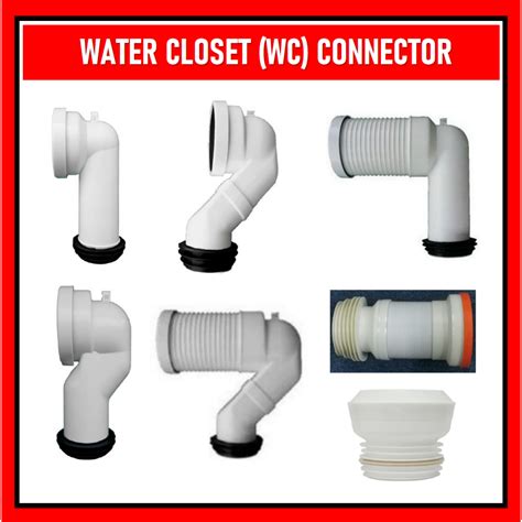 Elbow P To S Trap Connector For Water Closet WC Tandas Shopee Malaysia