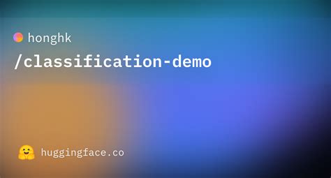 Honghkclassification Demo · Hugging Face