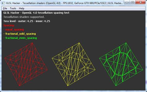Know Your Opengl Tessellation Spacing Modes Geeks3d