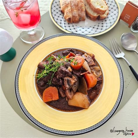 비프 부르기뇽 스튜 소고기양지 요리 네이버 블로그