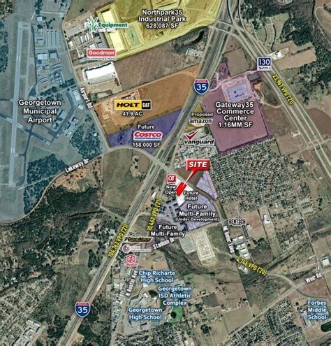 Seq Austin Ave Georgetown Tx 78626 ±174 Ac Surplus Land Loopnet