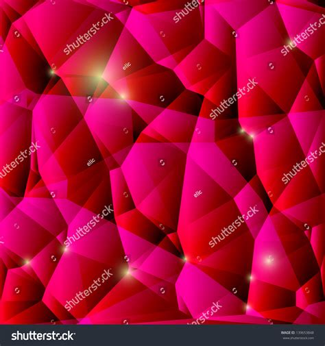 Abstract Red Triangle Background Vector Illustration Stock Vector Royalty Free
