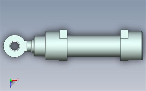 冶金设备用液压缸uy Jg2 100 70 250 0 Parasolid 模型图纸下载 懒石网