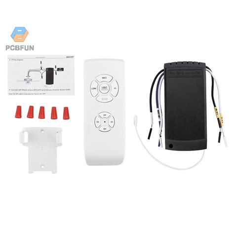 Bộ Điều Khiển Đèn Quạt Trần Ac110v 220v Cho Pcbfun Ac110v 220v Shopee