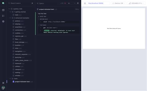 Testing React Native Apps With Cypress Getting Started Waldo Blog