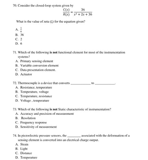 70 Consider The Closed Loop System Given By C Studyx